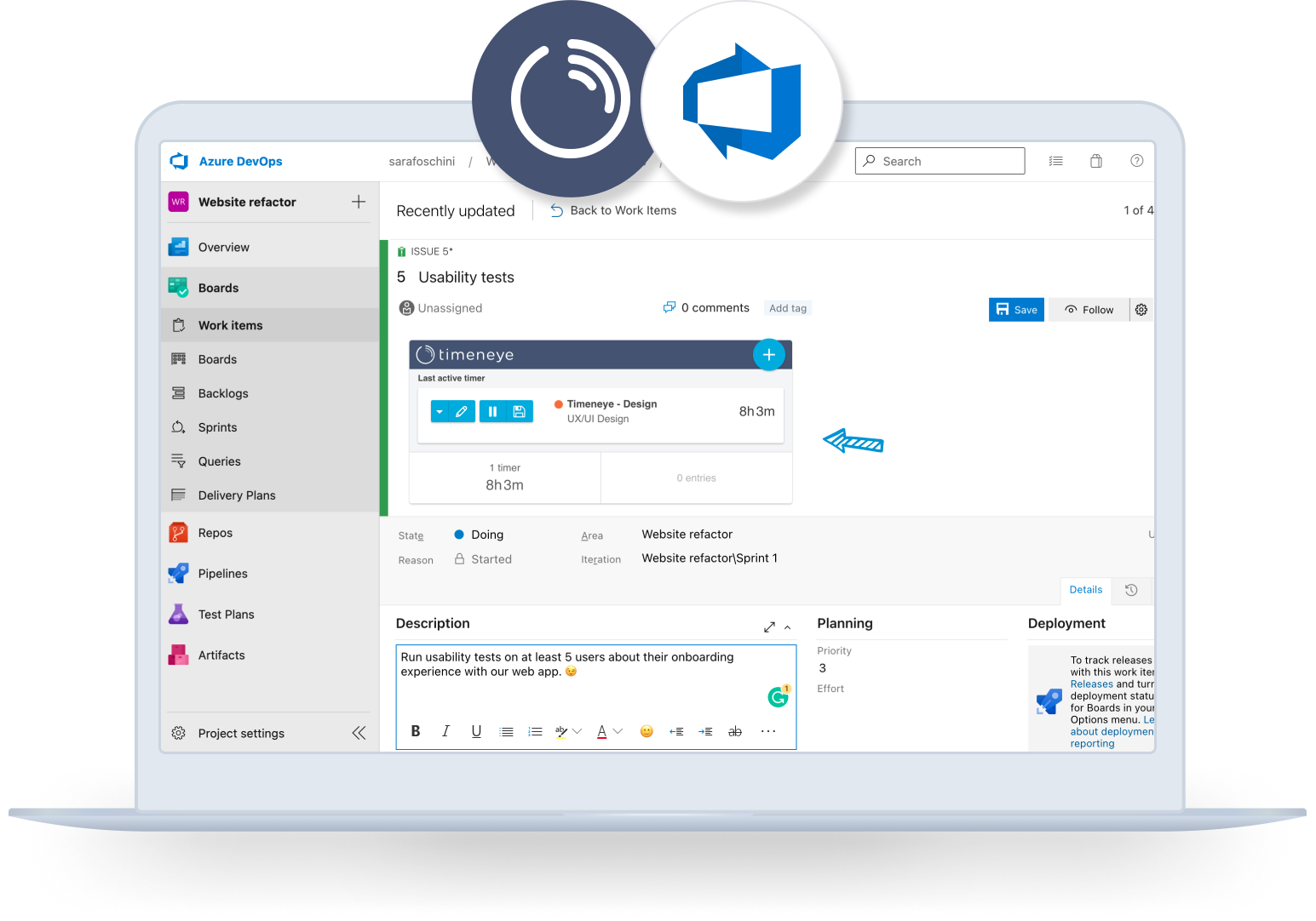 Time Tracking For Azure Devops By Timeneye